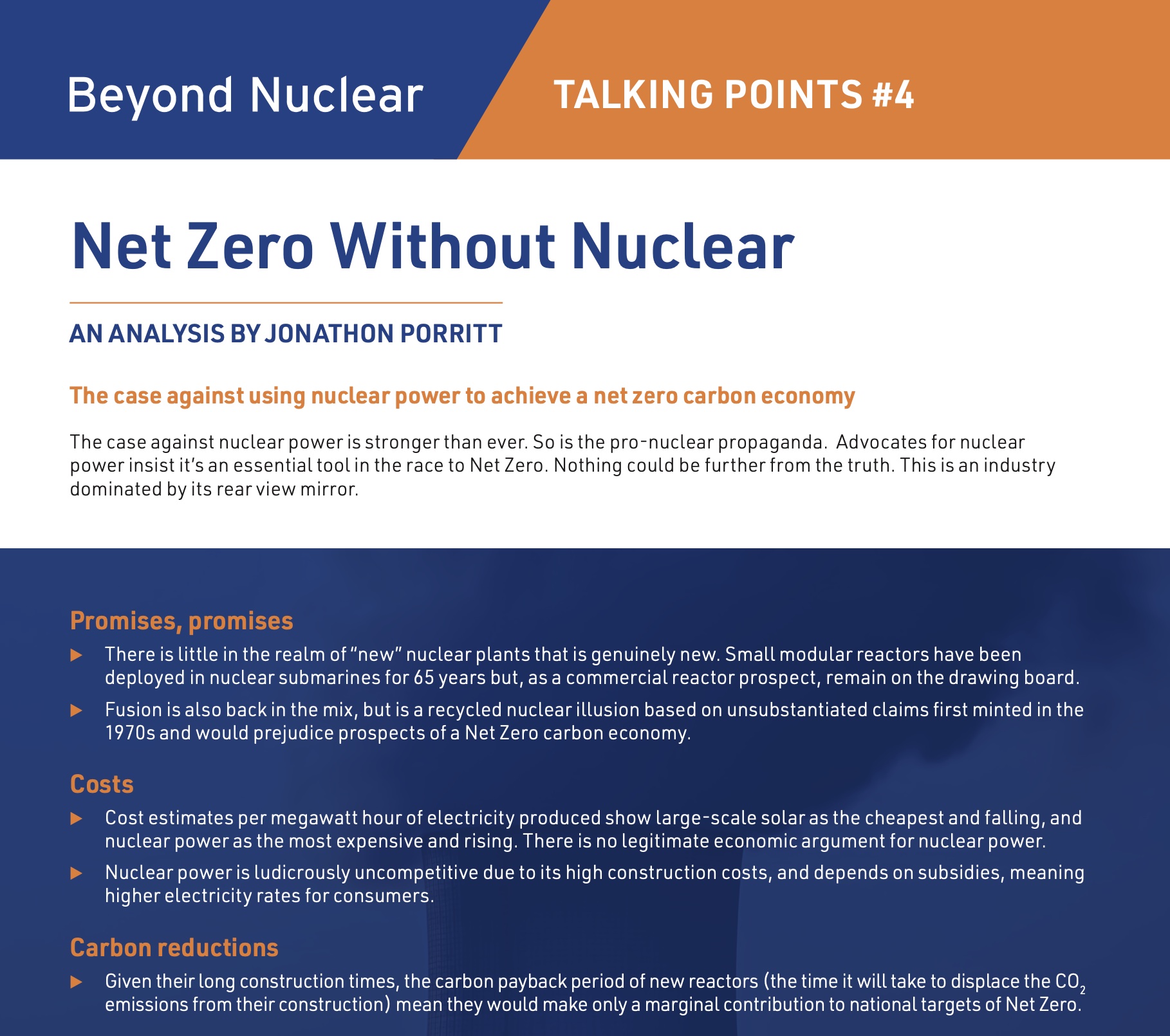 Reaching net zero without nuclear | Beyond Nuclear International